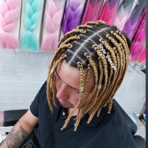 Top Trending Box Braids for Men 2024 l Different Trends in the World of ...