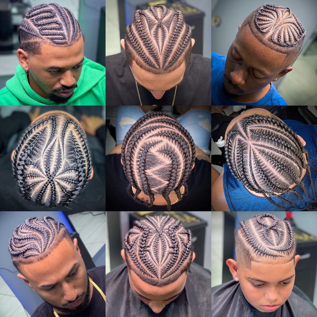 Inspiring 10 Cornrow Braids for Men: Edgy & Cool.