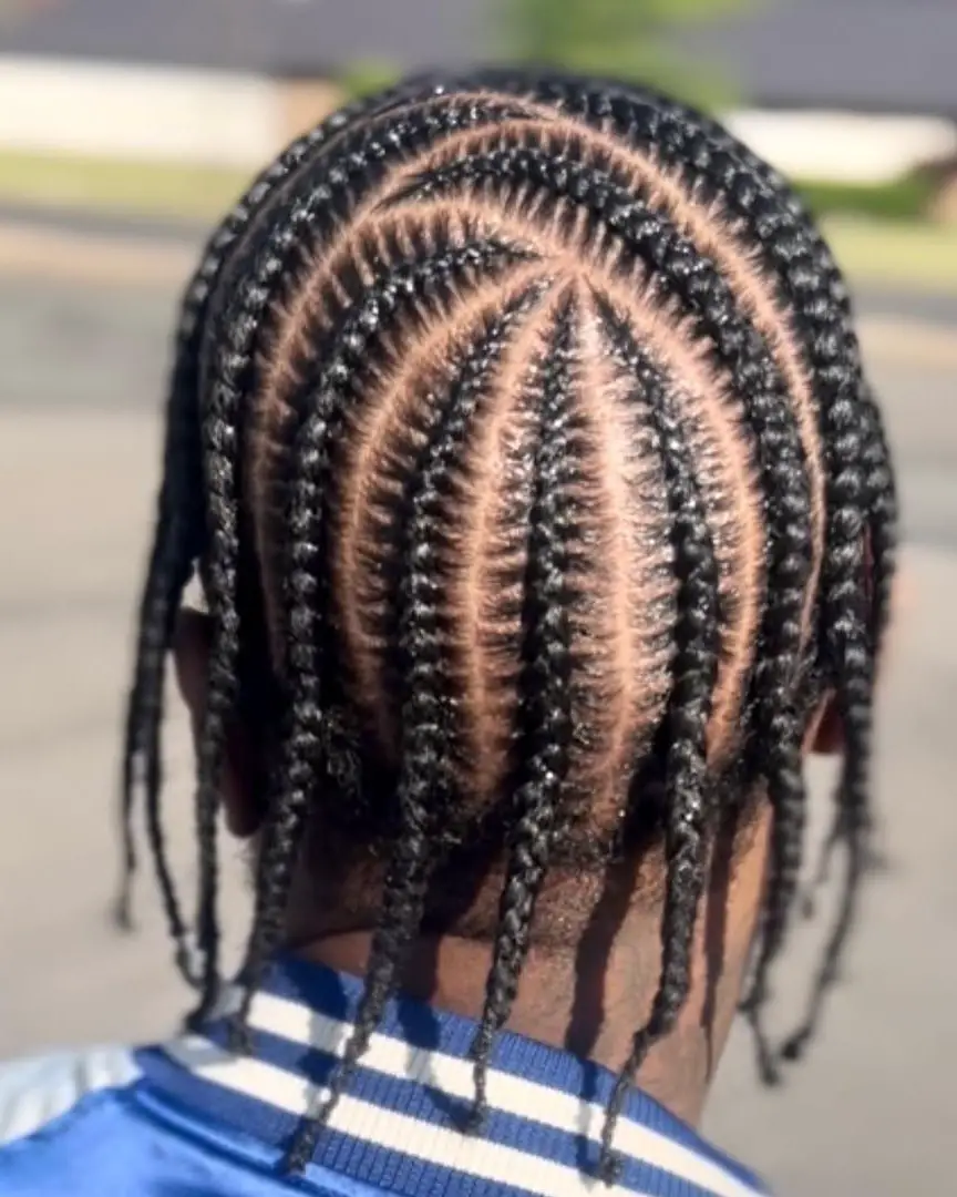 2025’s Best Stitch Braids Men: Trending Braids Inspirations.