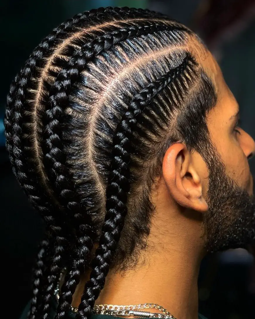 2025’s Best Stitch Braids Men: Trending Braids Inspirations.