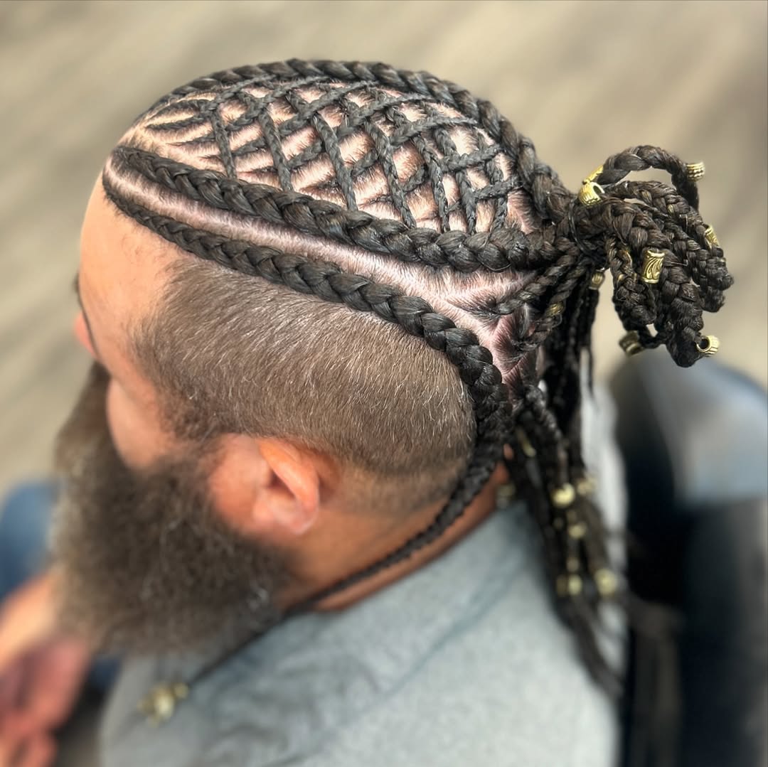 Best Trending 10 Viking Braids Men | How to do Mens Viking Braids ...