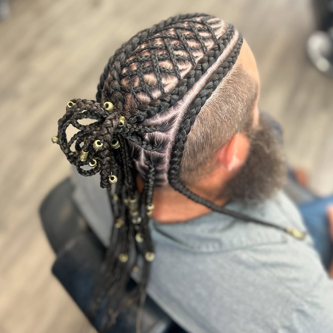 Best Trending 10 Viking Braids Men | How to do Mens Viking Braids ...