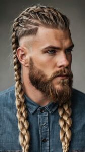 Best Trending 10 Viking Braids Men | How to do Mens Viking Braids ...