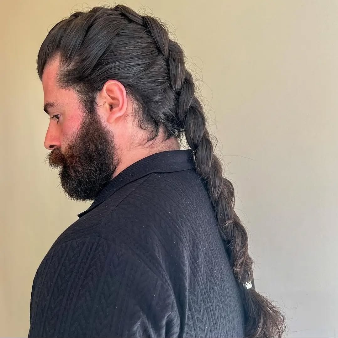 Best Trending 10 Viking Braids Men | How to do Mens Viking Braids ...