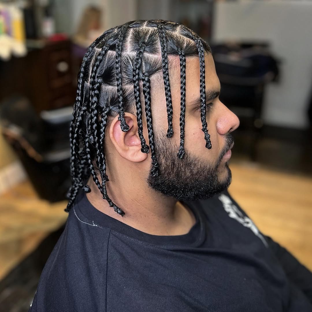 2025’s Best Stitch Braids Men: Trending Braids Inspirations.