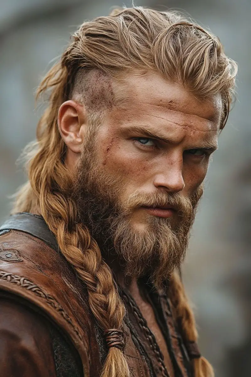 Best Trending 10 Viking Braids Men | How to do Mens Viking Braids ...