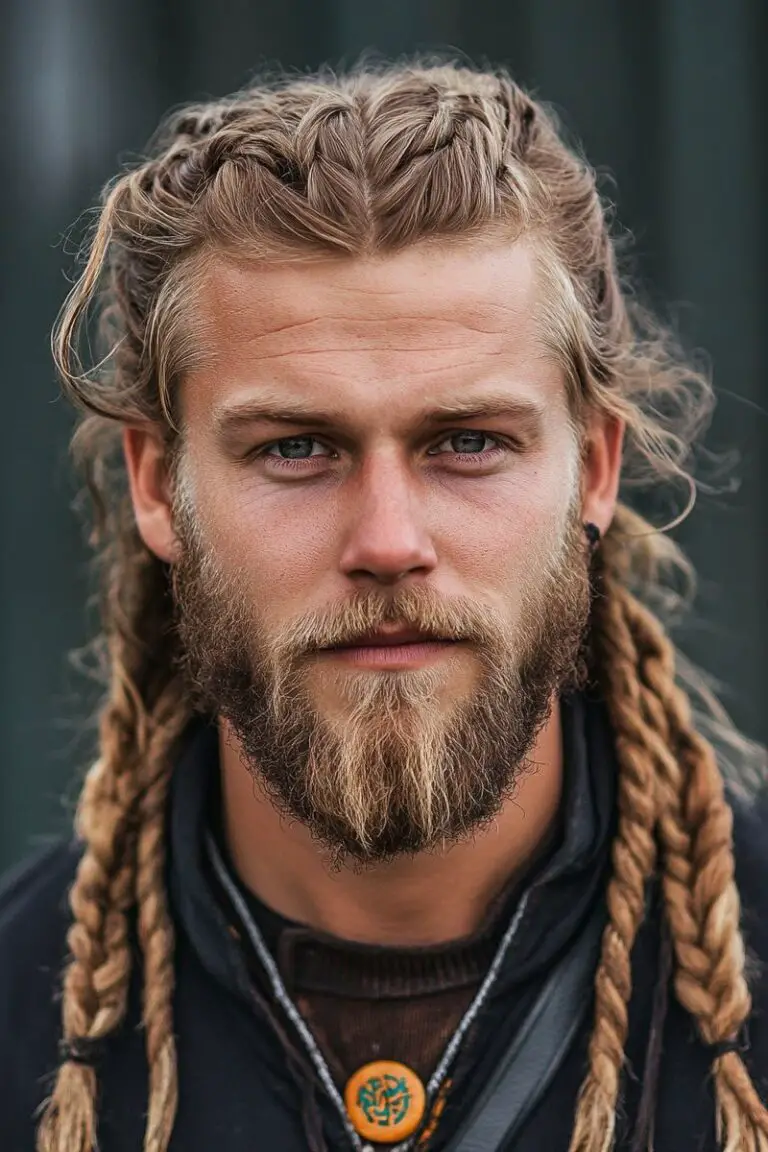 Best Trending 10 Viking Braids Men | How to do Mens Viking Braids ...